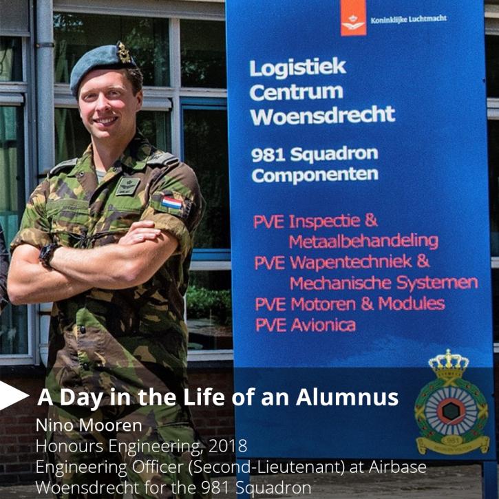 Nino Mooren as Engineering Officer @ Airbase Woensdrecht (KLU ...